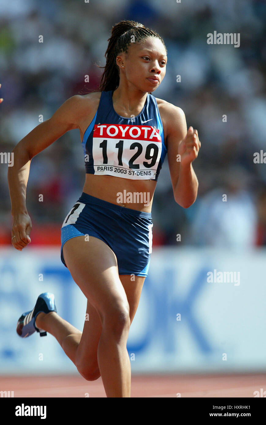 TORI EDWARDS 200 METRES STADE DE FRANCE ST DENIS PARIS FRANCE 24 August ...