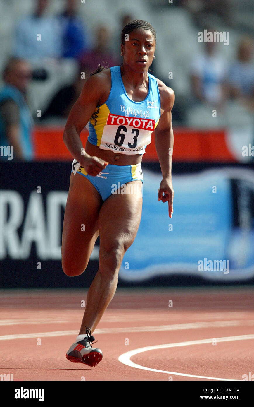 DEBBIE FERGUSON 200 METRES STADE DE FRANCE ST DENIS PARIS FRANCE 24 ...