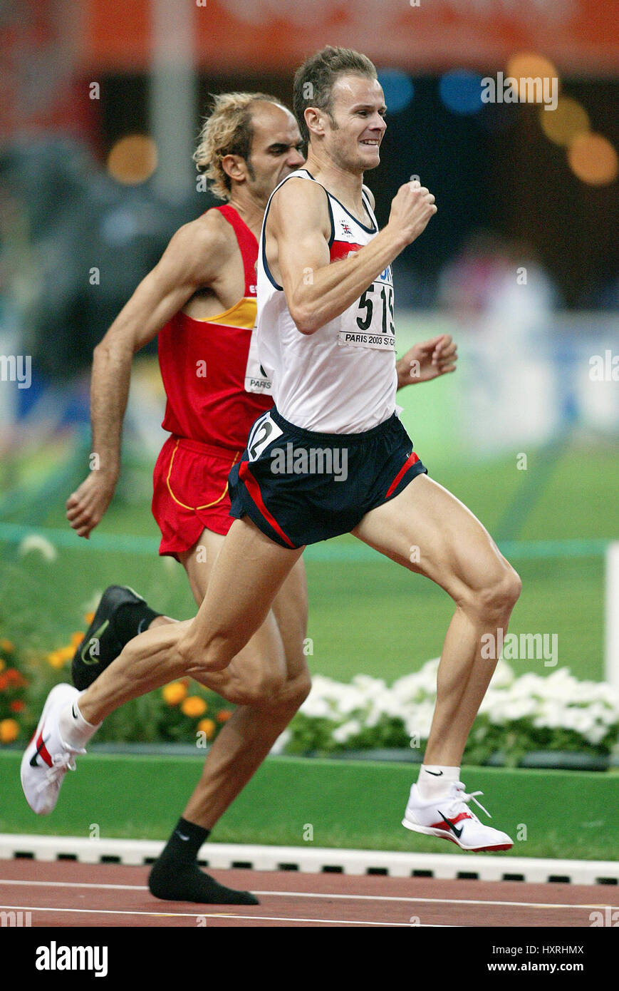 MICHAEL EAST 1500 METRES STADE DE FRANCE ST DENIS PARIS FRANCE 25 ...