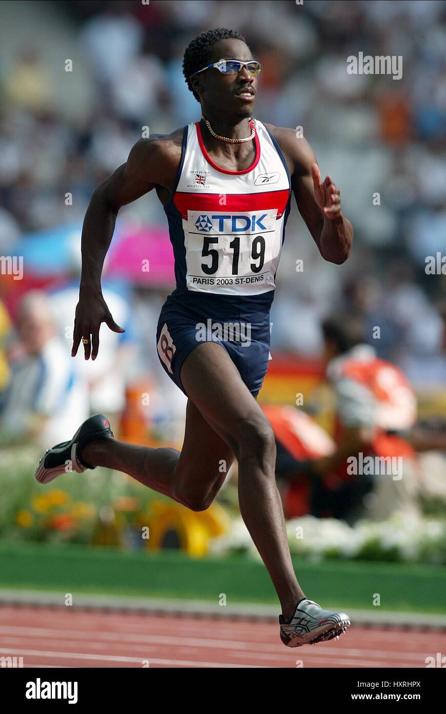 CHRISTIAN MALCOLM 200 METRES STADE DE FRANCE ST DENIS PARIS FRANCE 26 ...