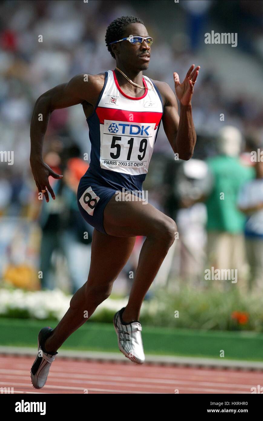 CHRISTIAN MALCOLM 200 METRES STADE DE FRANCE ST DENIS PARIS FRANCE 26 ...