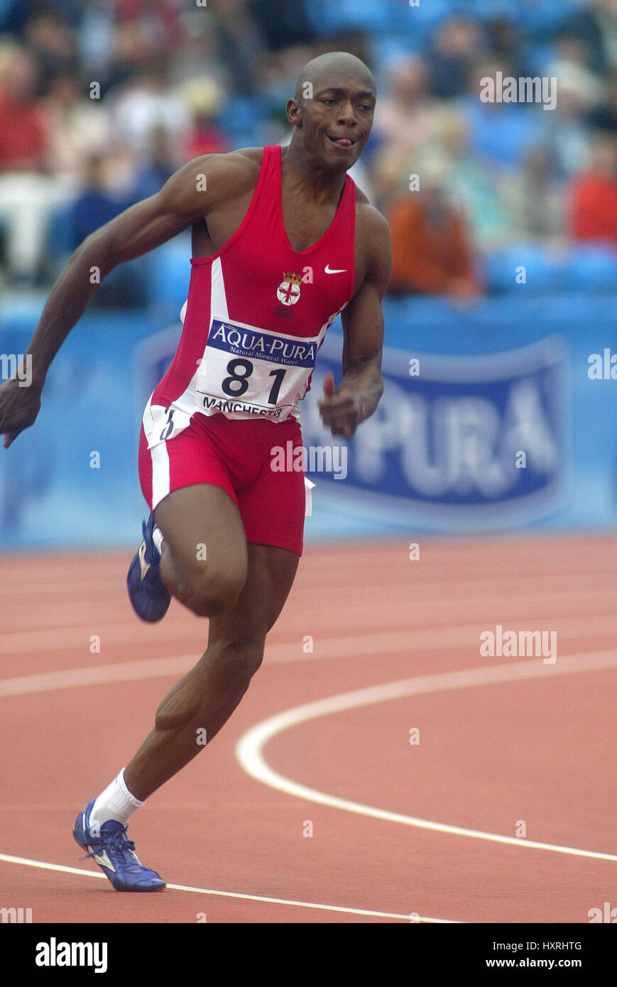 MARLON DEVONISH 200 METRES CITY OF MANCHESTER STADIUM MANCHESTER ...