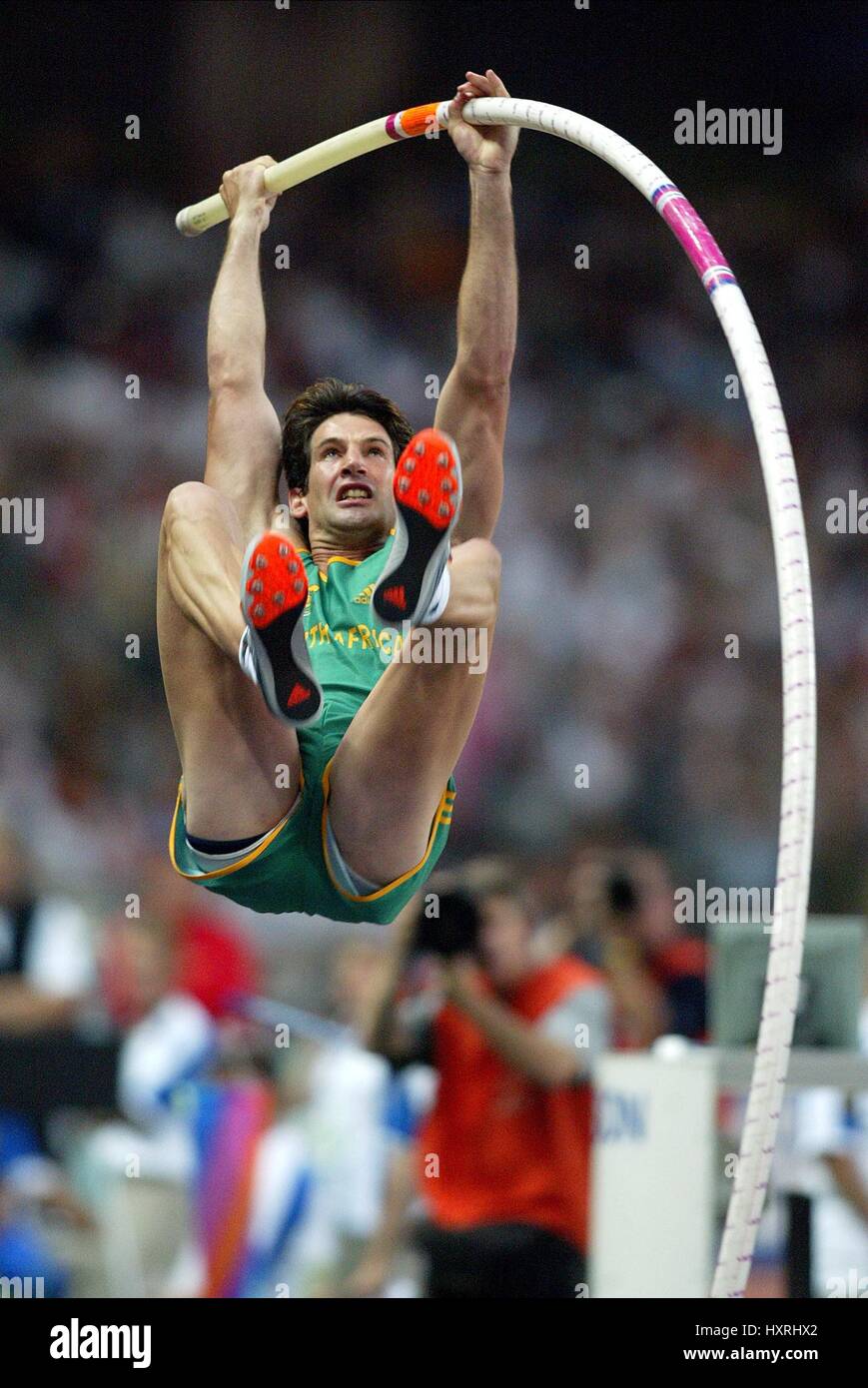 OKKERT BRITS POLE VAULT STDE DE FRANCE ST DENIS PARIS FRANCE 27 August ...