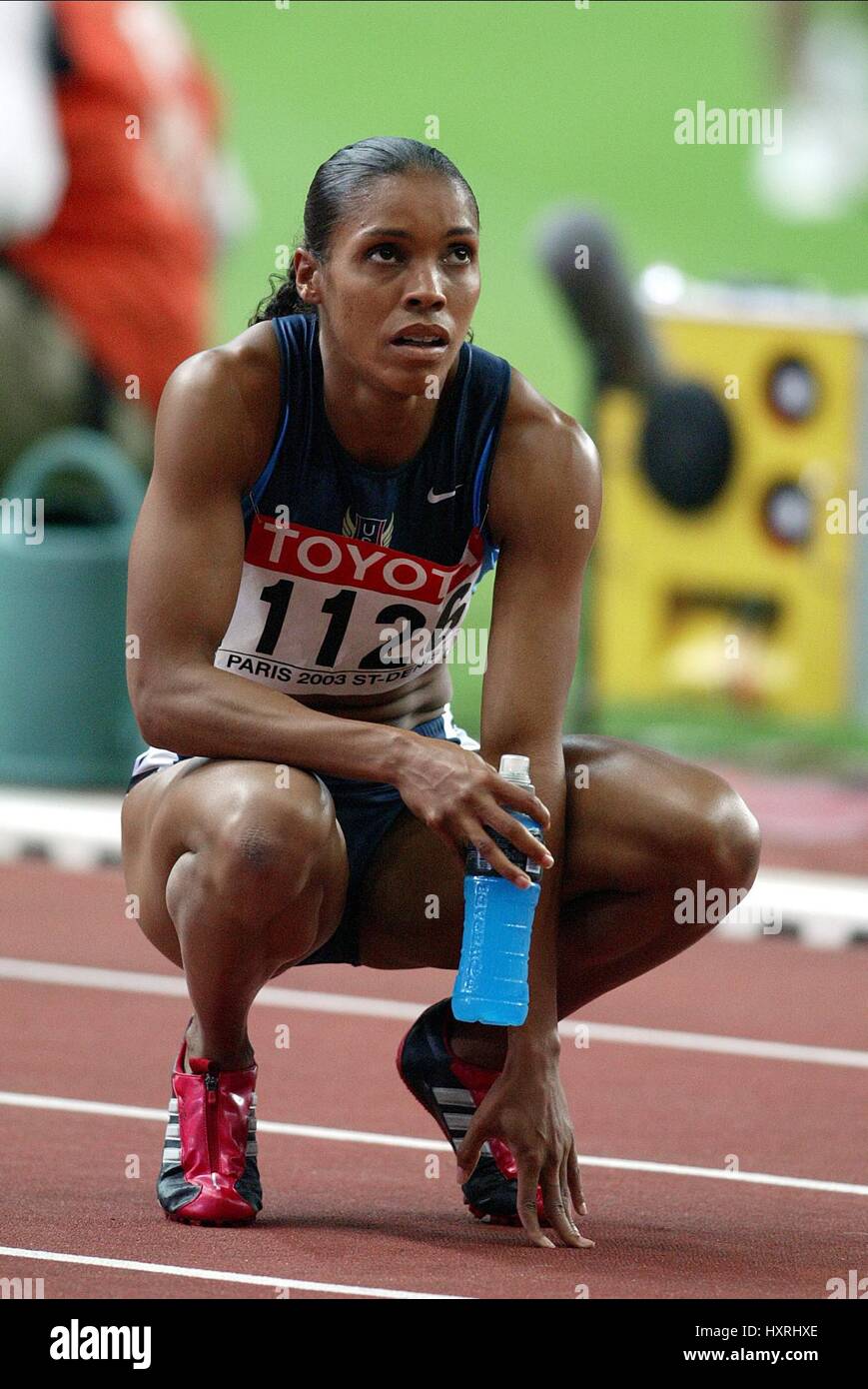 TORI EDWARDS 200 METRES STDE DE FRANCE ST DENIS PARIS FRANCE 27 August ...