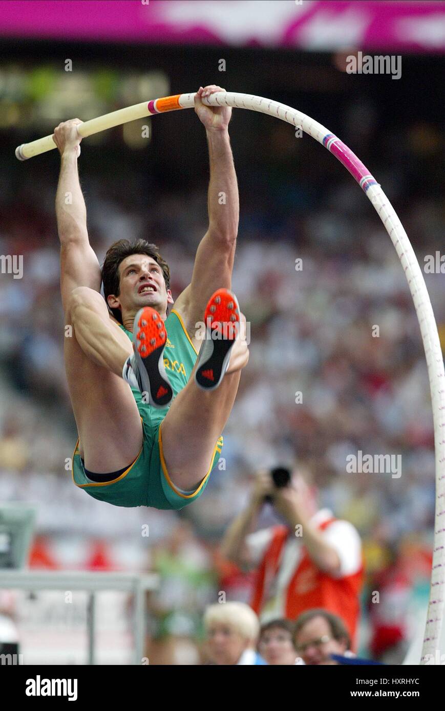 OKKERT BRITS POLE VAULT STADE DE FRANCE ST DENIS PARIS FRANCE 28 August ...
