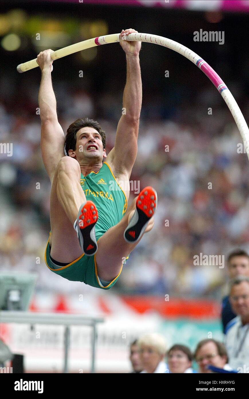 OKKERT BRITS POLE VAULT STADE DE FRANCE ST DENIS PARIS FRANCE 28 August ...