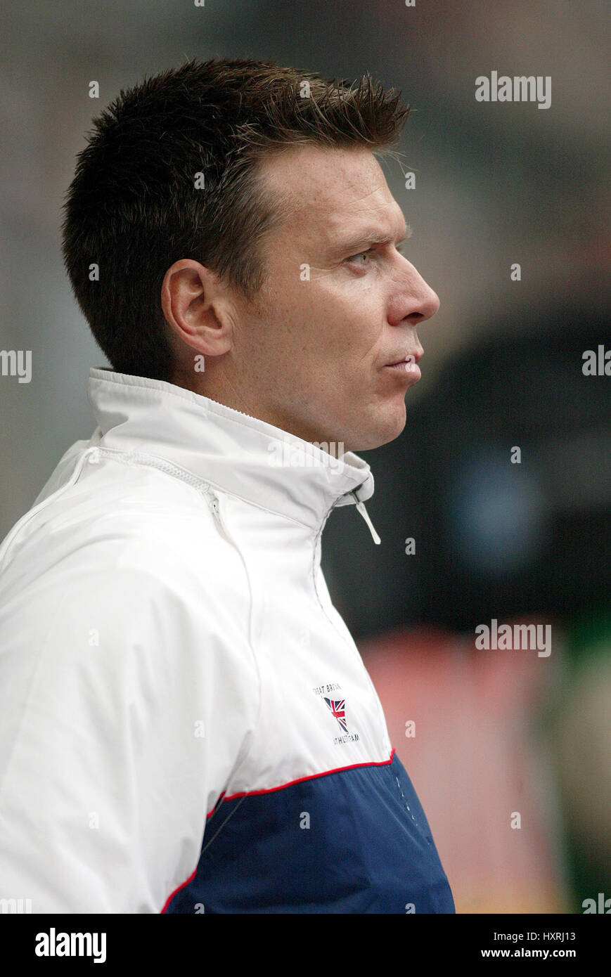 STEVE BACKLEY JAVELIN STADE DE FRANCE ST DENIS PARIS FRANCE 29 August ...