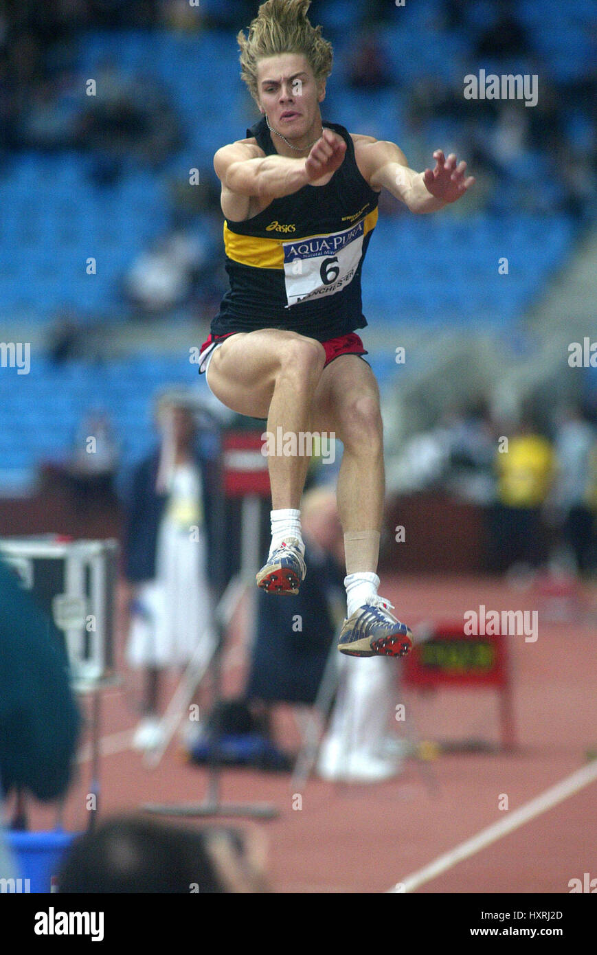 CHRISTOPHER TOMLINSON LONG JUMP CITY OF MANCHESTER STADIUM MANCHESTER ...