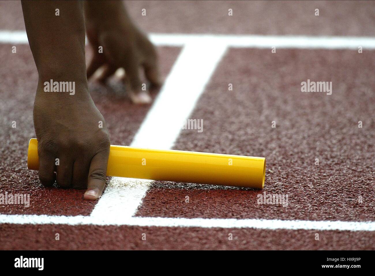 RUNNING BATON BATON DON VALLEY STADIUM SHEFFIELD 30 June 2002 Stock ...