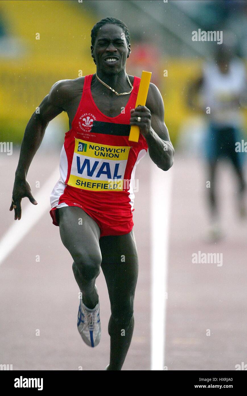 CHRISTIAN MALCOLM 4X400 METRES DON VALLEY STADIUM SHEFFIELD 30 June ...