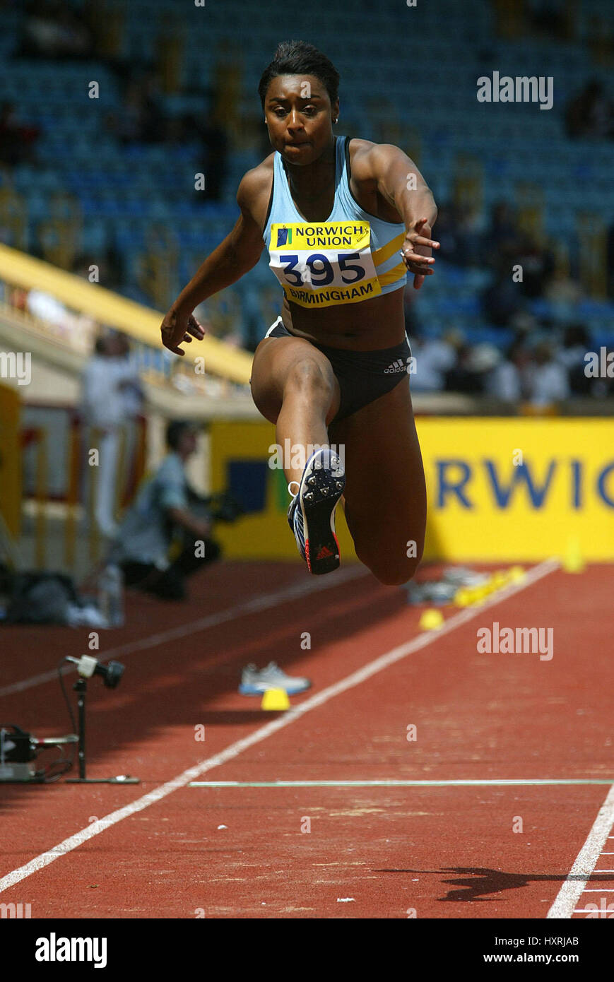 MICHELLE GRIFFITH TRIPLE JUMP ALEXANDER STADIUM BIRMINGHAM ENGLAND 13 ...