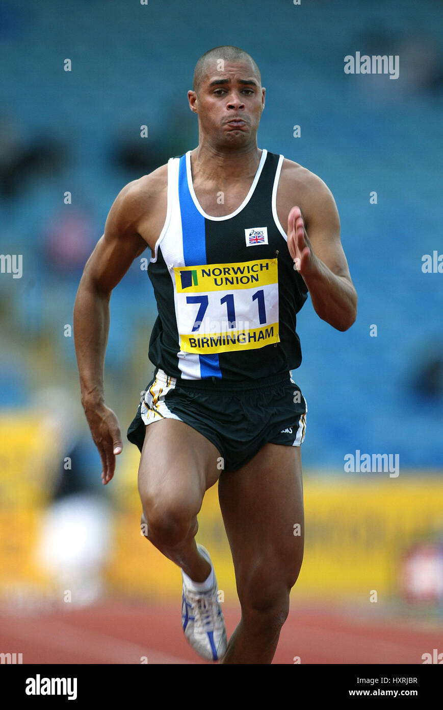 JASON GARDENER 100 METRES ALEXANDER STADIUM BIRMINGHAM ENGLAND 13 July ...