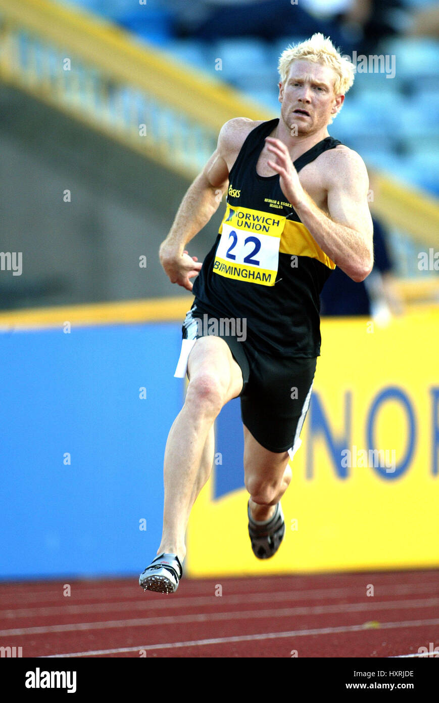IWAN THOMAS 400 METRES ALEXANDER STADIUM BIRMINGHAM ENGLAND 13 July ...