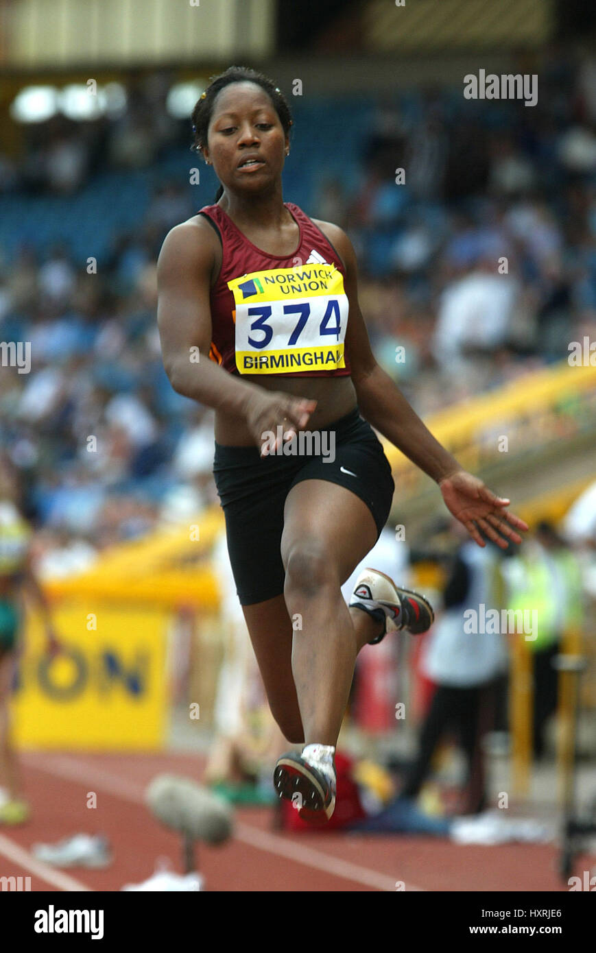 SARAH CLAXTON LONG JUMP ALEXANDER STADIUM BIRMINGHAM ENGLAND 14 July ...