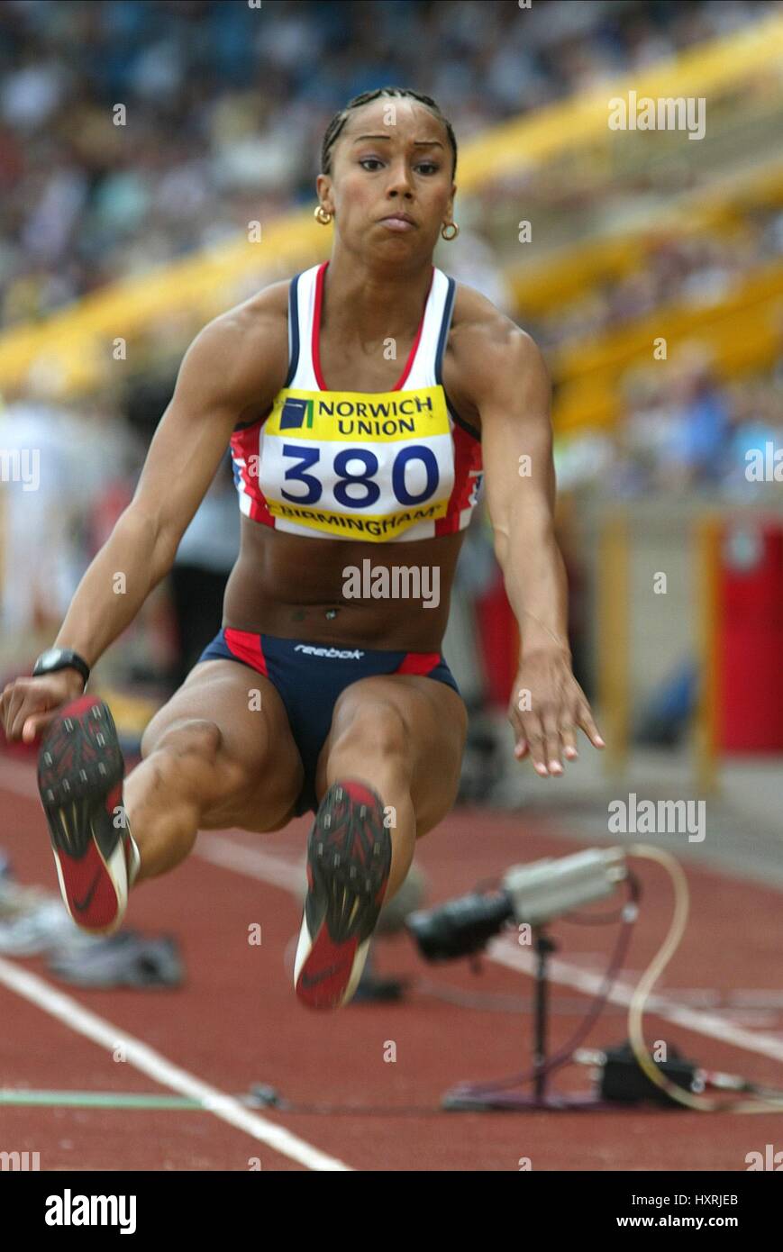 JADE JOHNSON LONG JUMP ALEXANDER STADIUM BIRMINGHAM ENGLAND 14 July ...
