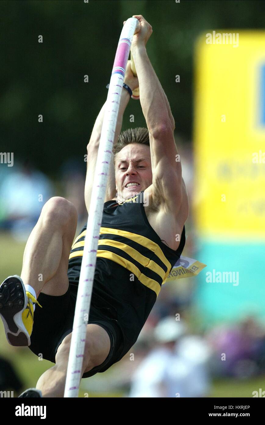 NICK BUCKFIELD POLE VAULT ALEXANDER STADIUM BIRMINGHAM ENGLAND 14 July ...