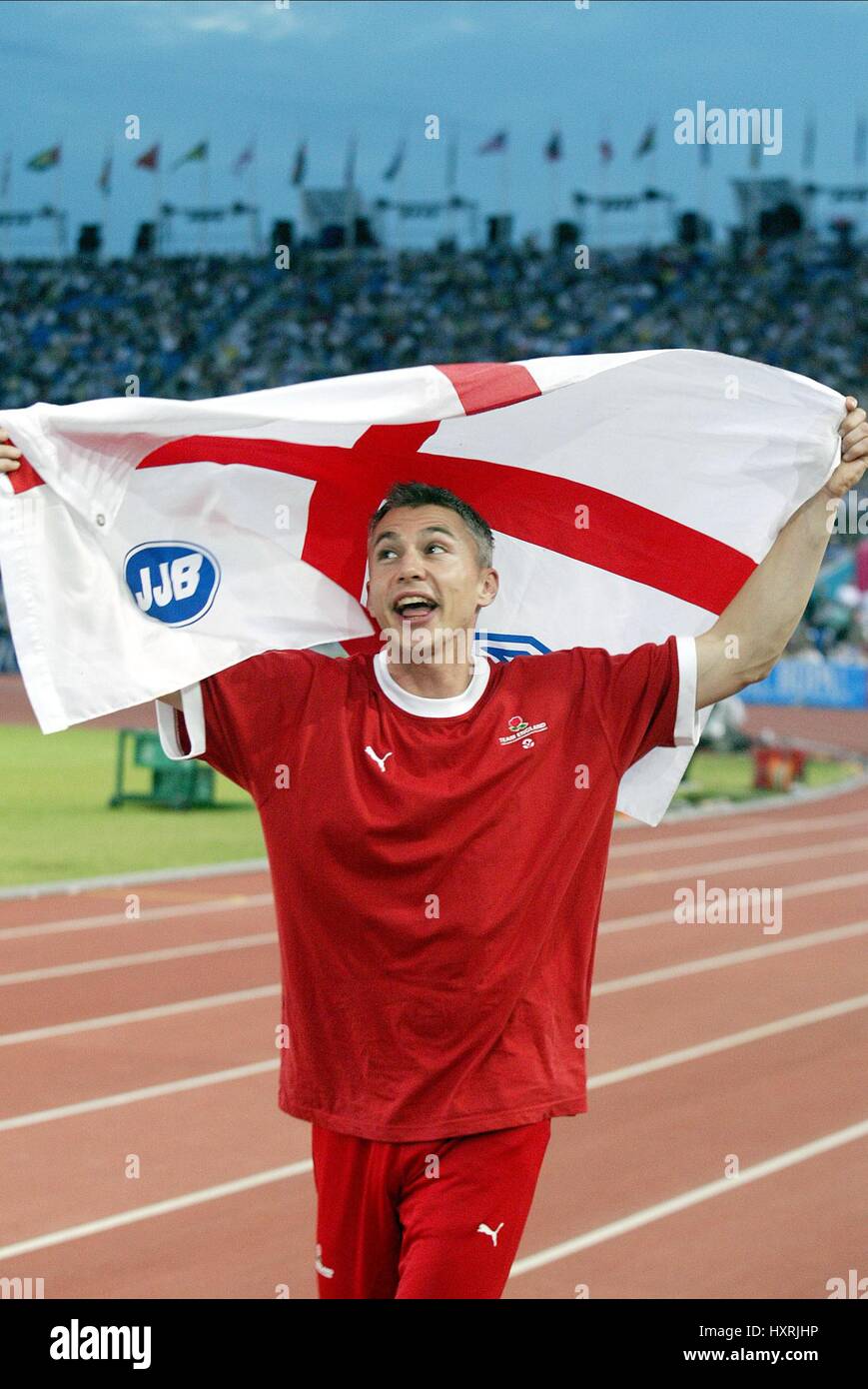 JONATHAN EDWARDS TRIPLE JUMP CITY OF MANCHESTER STADIUM MANCHESTER ...
