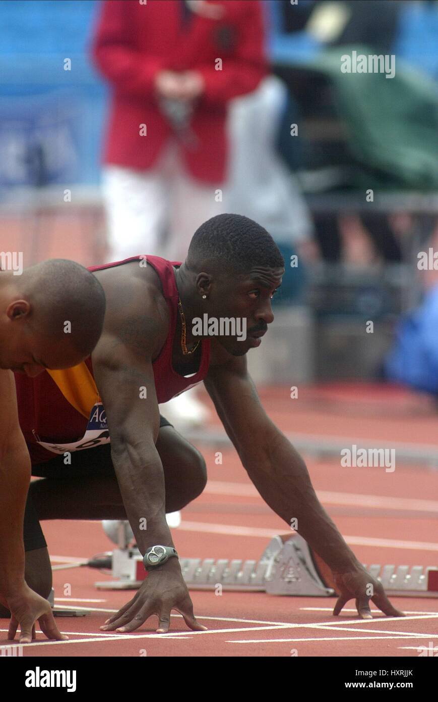 DWAIN CHAMBERS 100 METRES CITY OF MANCHESTER STADIUM MANCHESTER 15 June ...
