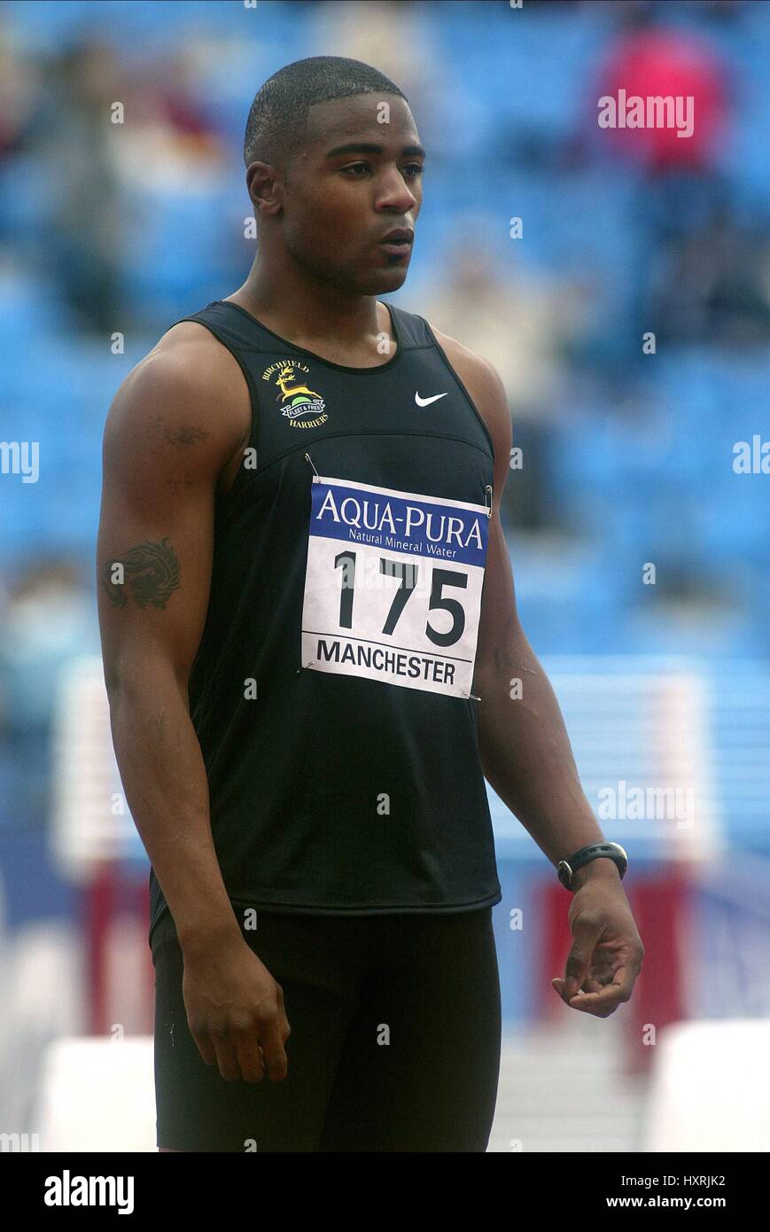 MARK LEWIS-FRANCIS 100 METRES CITY OF MANCHESTER STADIUM MANCHESTER 15 ...