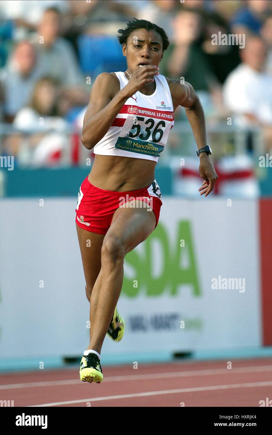 SHANI ANDERSON 200 METRES CITY OF MANCHESTER MANCHESTER ENGLAND 28 July ...
