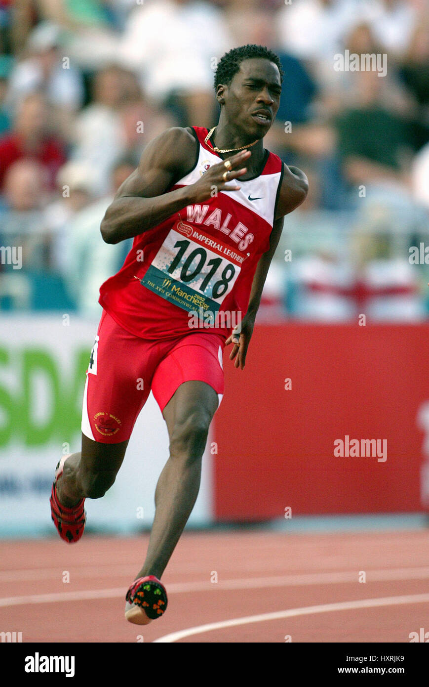 CHRISTIAN MALCOLM 200 METRES CITY OF MANCHESTER MANCHESTER ENGLAND 28 ...