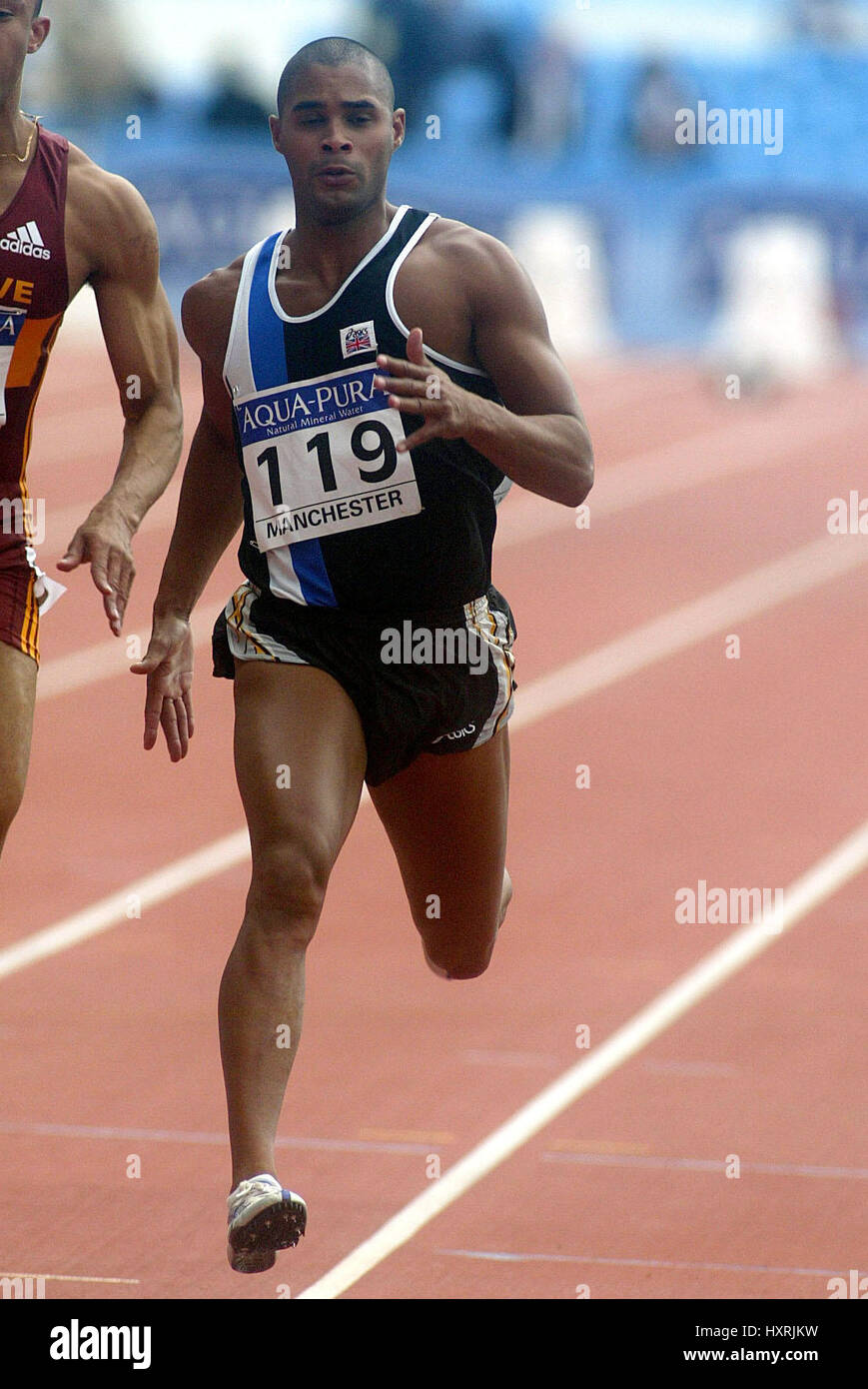 JASON GARDENER 100 METRES CITY OF MANCHESTER STADIUM MANCHESTER 15 June ...