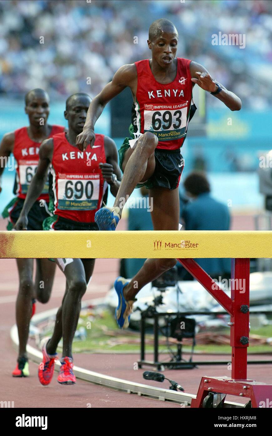 STEPHEN CHERONO 3000 METRES STEEPLECHASE CITY OF MANCHESTER STADIUM ...