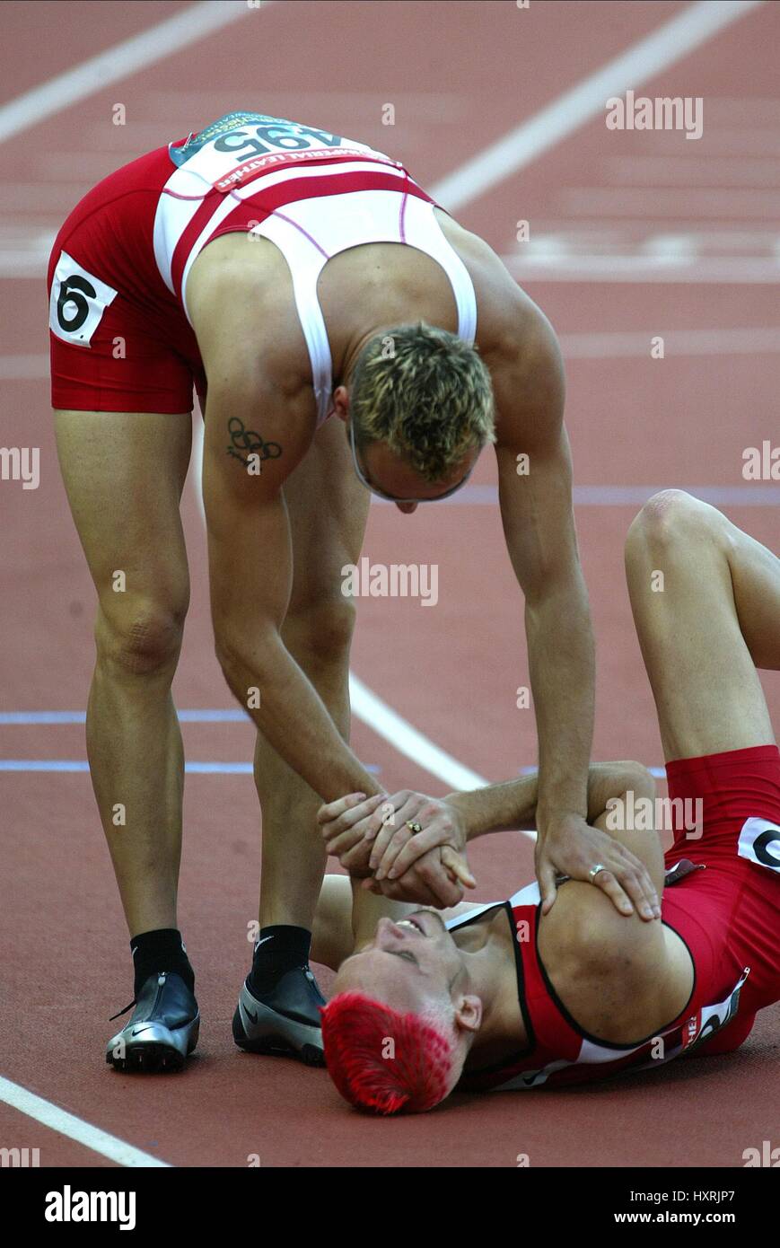CHRIS RAWLINSON & MATT ELIAS 400 METRE HURDLES CITY OF MANCHESTER ...
