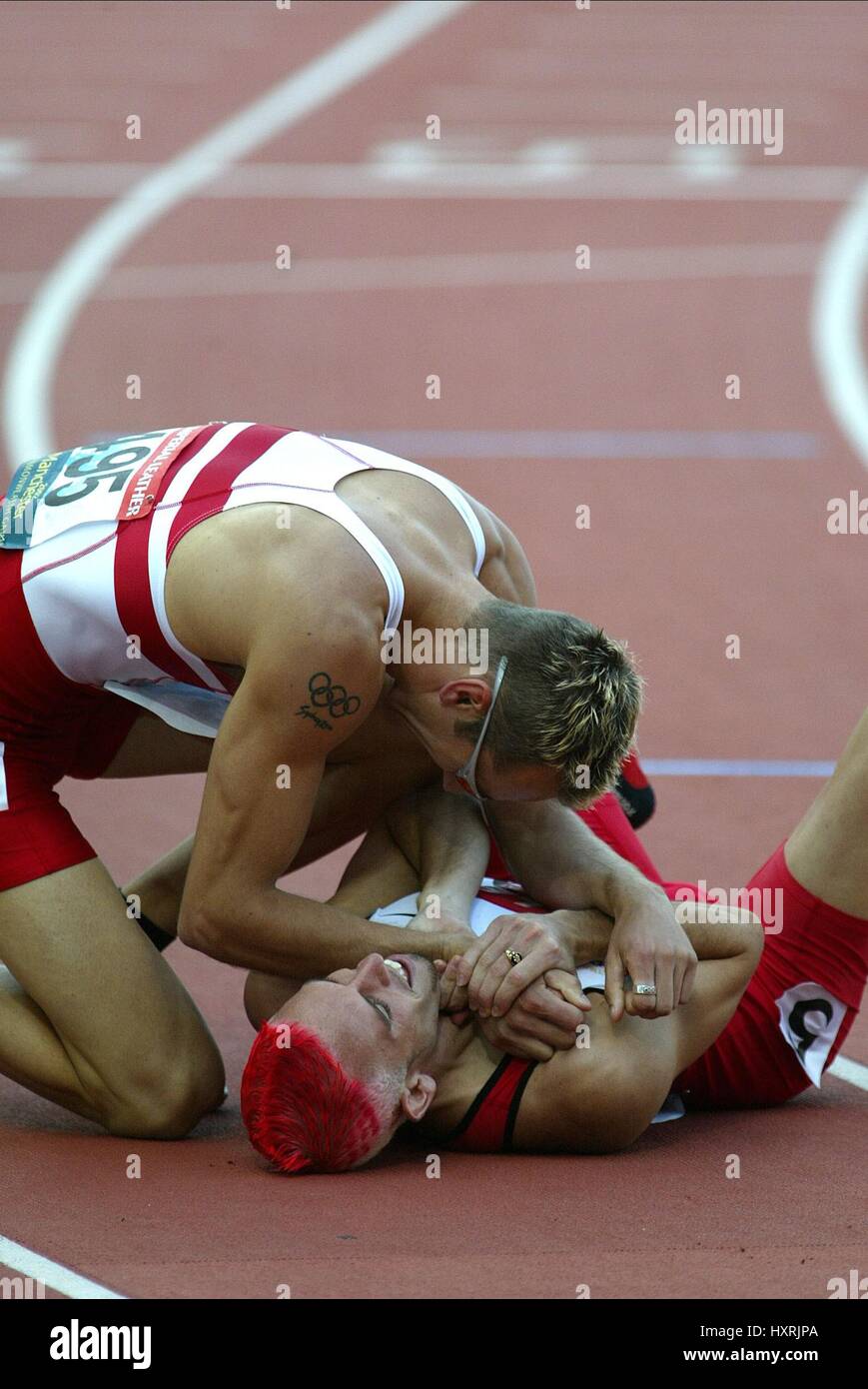 CHRIS RAWLINSON & MATT ELIAS 400 METRE HURDLES CITY OF MANCHESTER ...