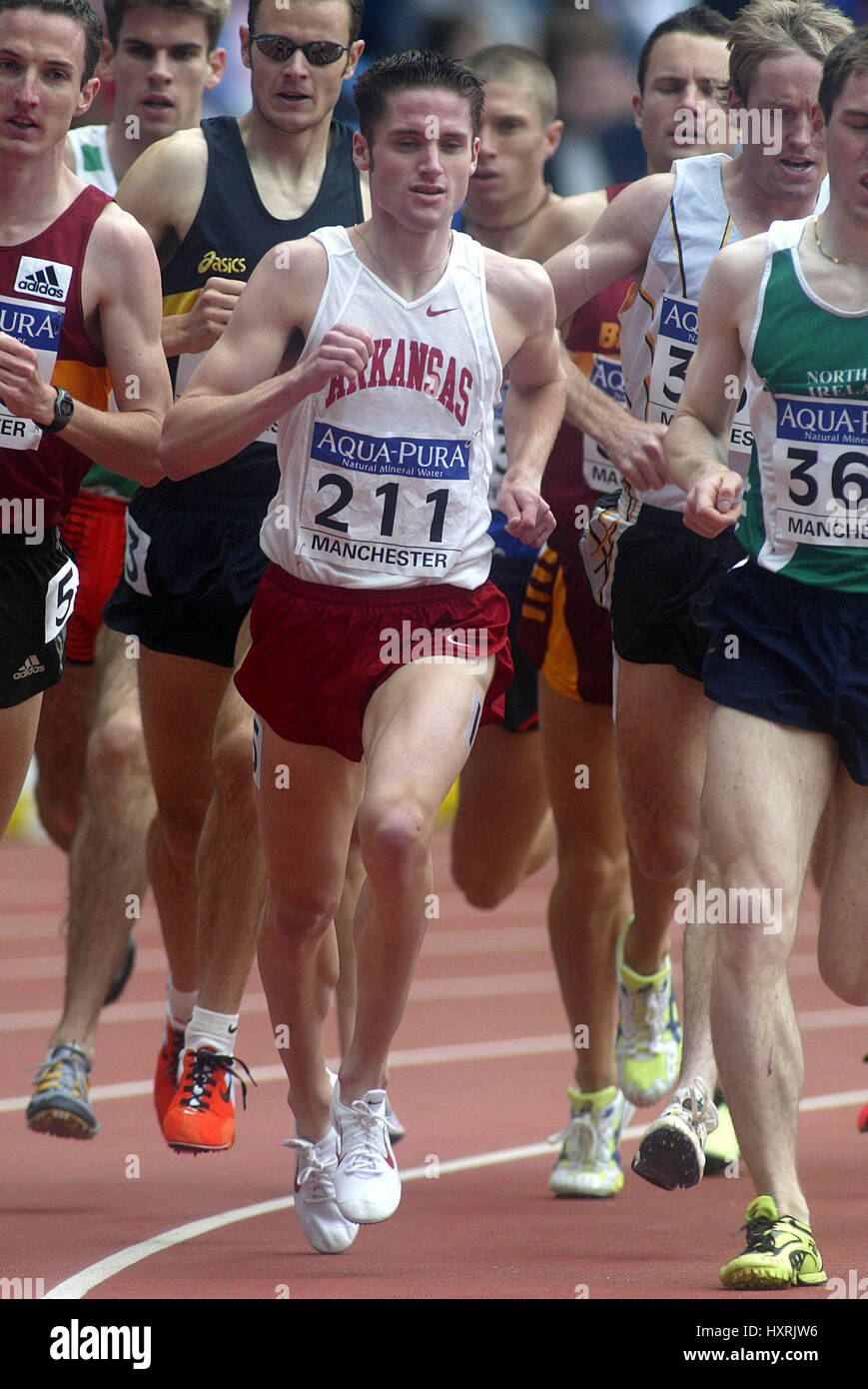 CHRIS MULVANEY 1500 METRES CITY OF MANCHESTER STADIUM MANCHESTER 15 ...