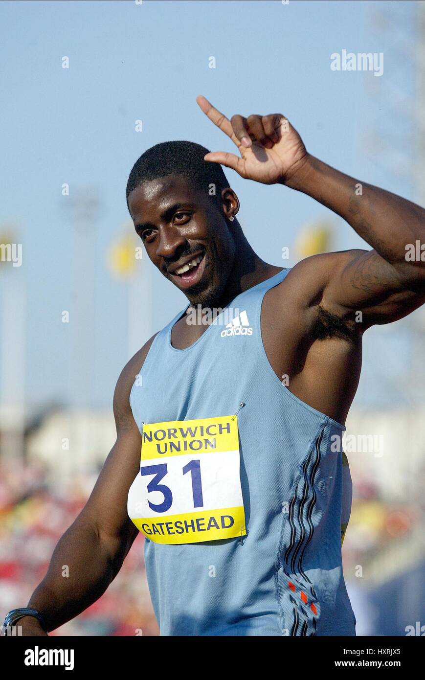 Athletics dwain chambers hi-res stock photography and images - Alamy