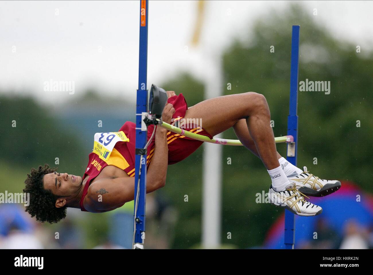 BEN CHALLENGER HIGH JUMP ALEXANDER STADIUM BIRMINGHAM ENGLAND 26 July ...