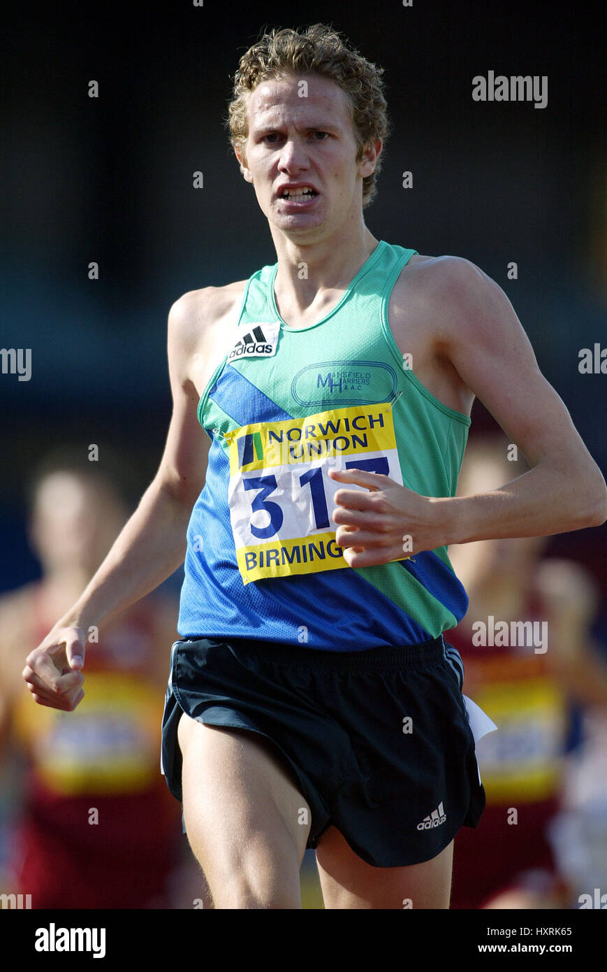 RICKY SOOS 800 METRES ALEXANDER STADIUM BIRMINGHAM ENGLAND 26 July 2003 ...