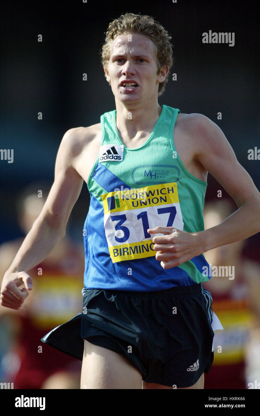 RICKY SOOS 800 METRES ALEXANDER STADIUM BIRMINGHAM ENGLAND 26 July 2003 ...