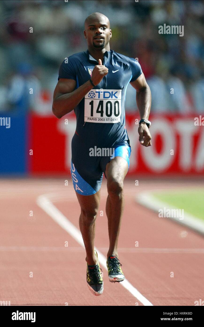 CALVIN HARRISON 400 METRES STADE DE FRANCE ST DENIS PARIS FRANCE 23 ...