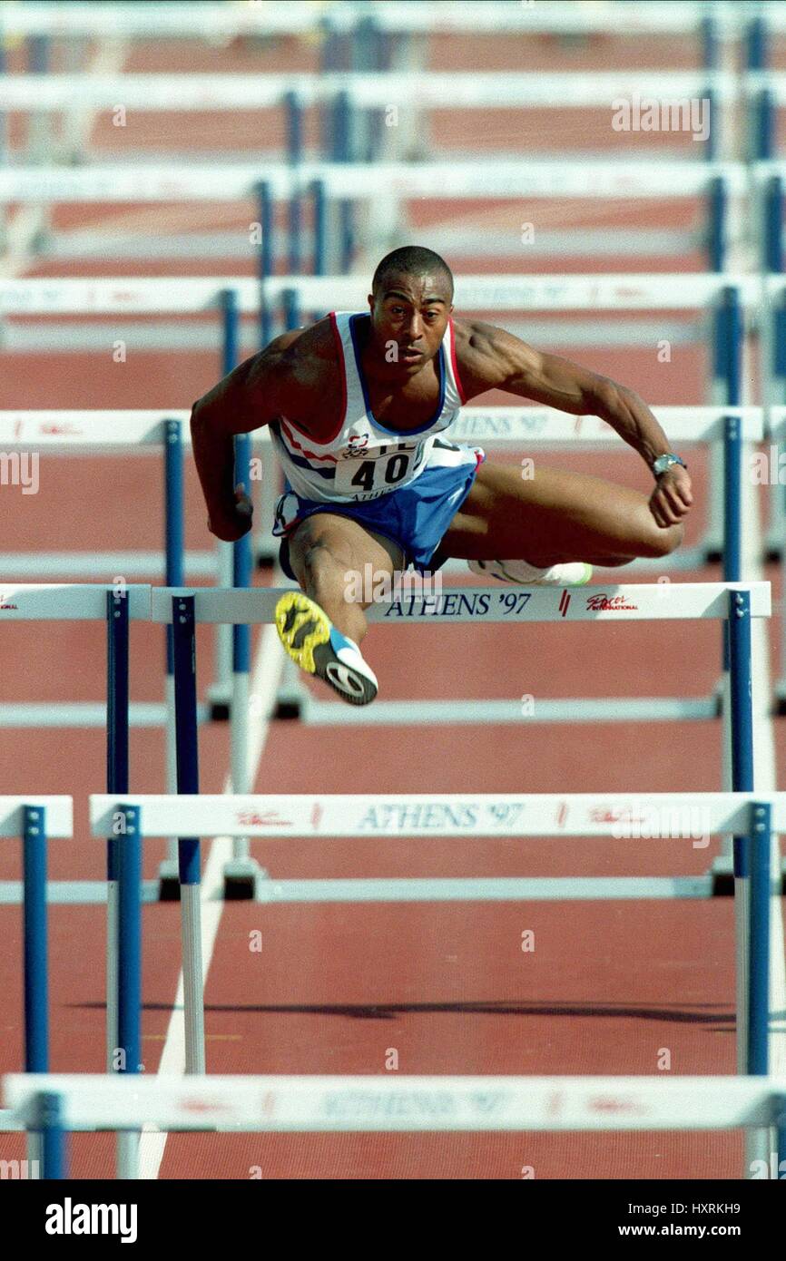 Colin jackson 110 hurdles hi-res stock photography and images - Alamy