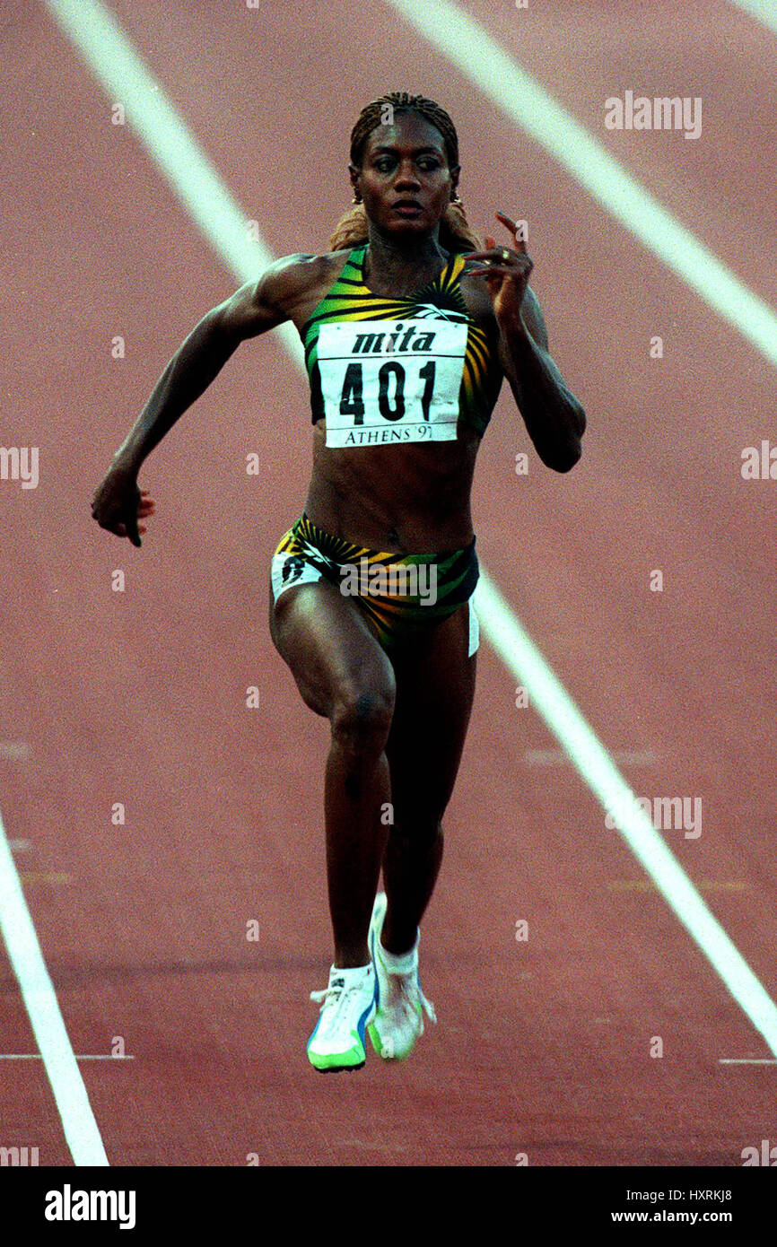 Merlene ottey hi-res stock photography and images - Alamy