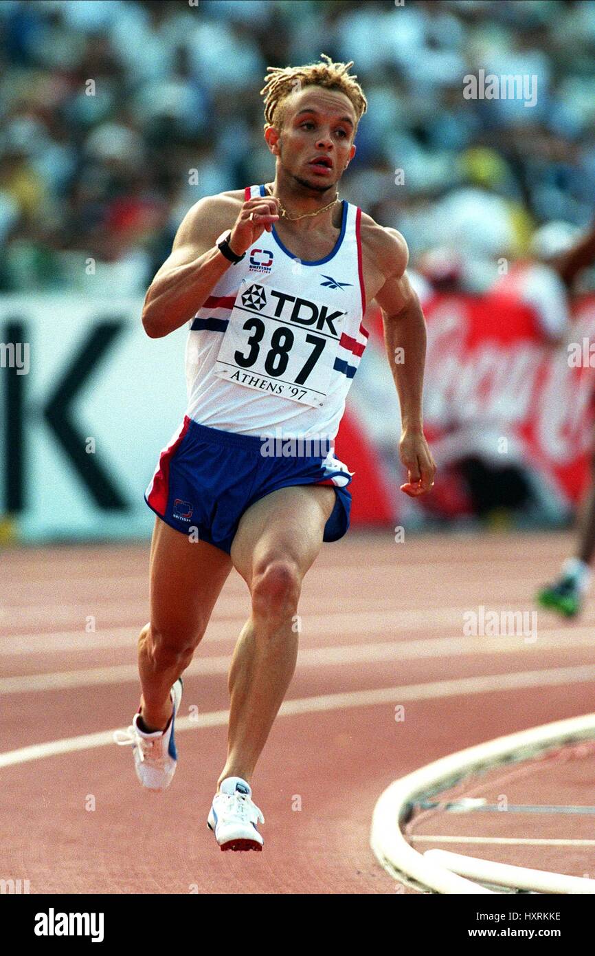 JAMIE BAULCH 400 METRES 19 August 1997 Stock Photo - Alamy