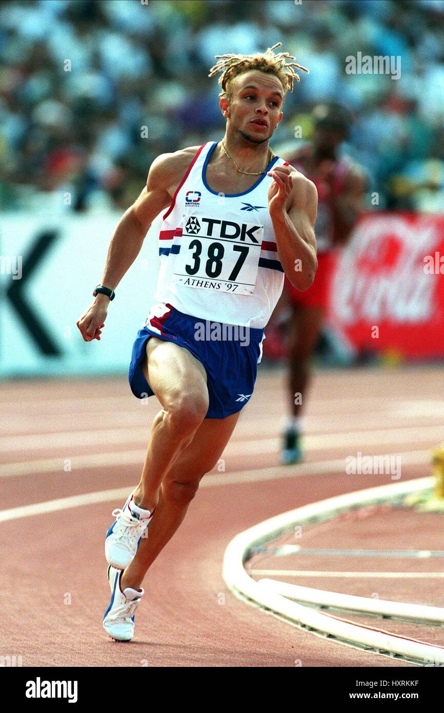 JAMIE BAULCH 400 METRES 19 August 1997 Stock Photo - Alamy