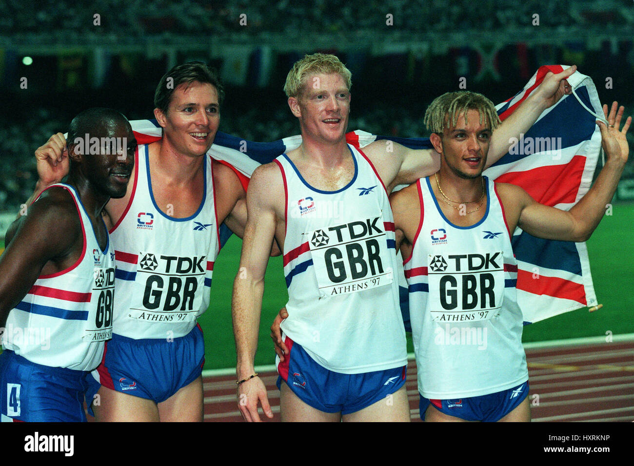 Athletics 4x400 baulch hi-res stock photography and images - Alamy
