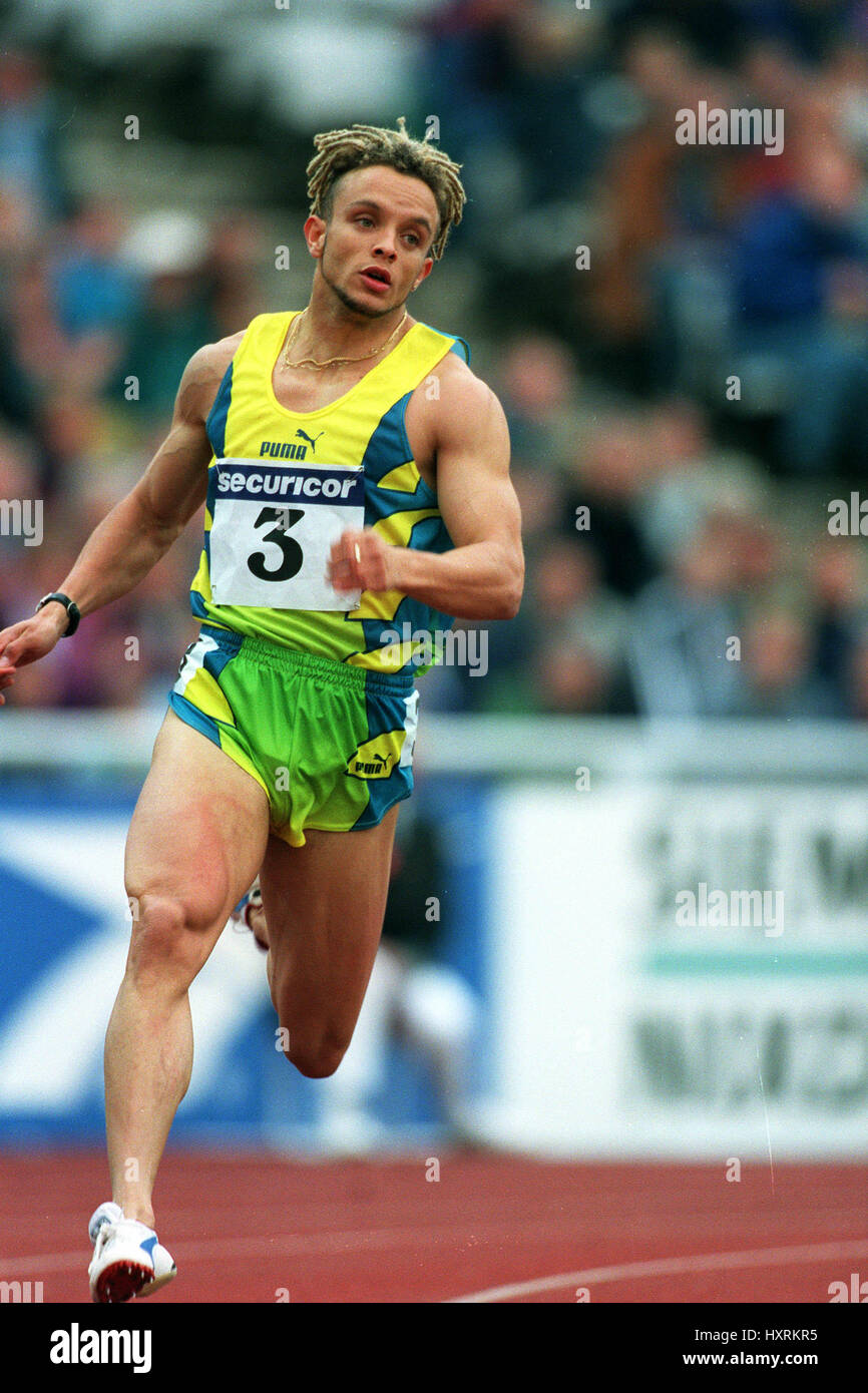 JAMIE BAULCH 400 METRES 01 August 1997 Stock Photo - Alamy