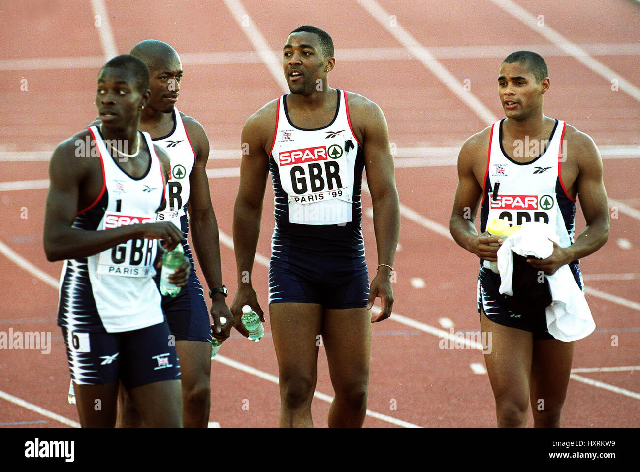 GOLDING DEVONISH CAMPBELL GARDENER EUROPEAN CUP PARIS 99 20 June 1999 ...