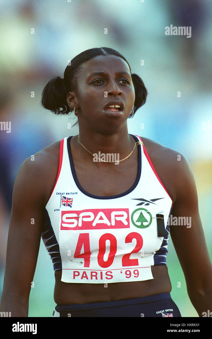 DONNA FRASER EUROPEAN CUP PARIS 1999 20 June 1999 Stock Photo - Alamy