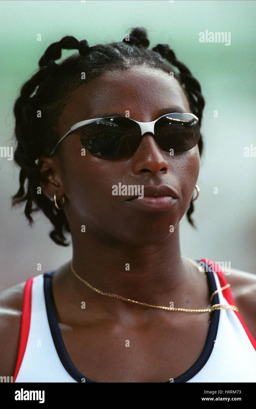 DONNA FRASER 400 METERS 09 September 1999 Stock Photo - Alamy
