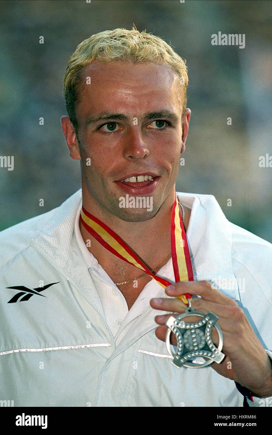 DEAN MACEY DECATHLON SILVER MEDALIST 09 September 1999 Stock Photo - Alamy