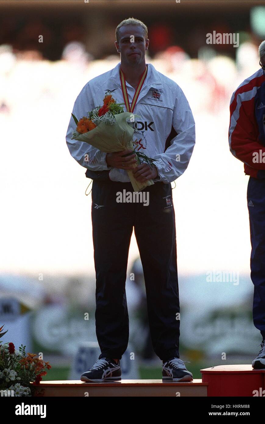 DEAN MACEY DECATHLON SILVER MEDALIST 09 September 1999 Stock Photo - Alamy