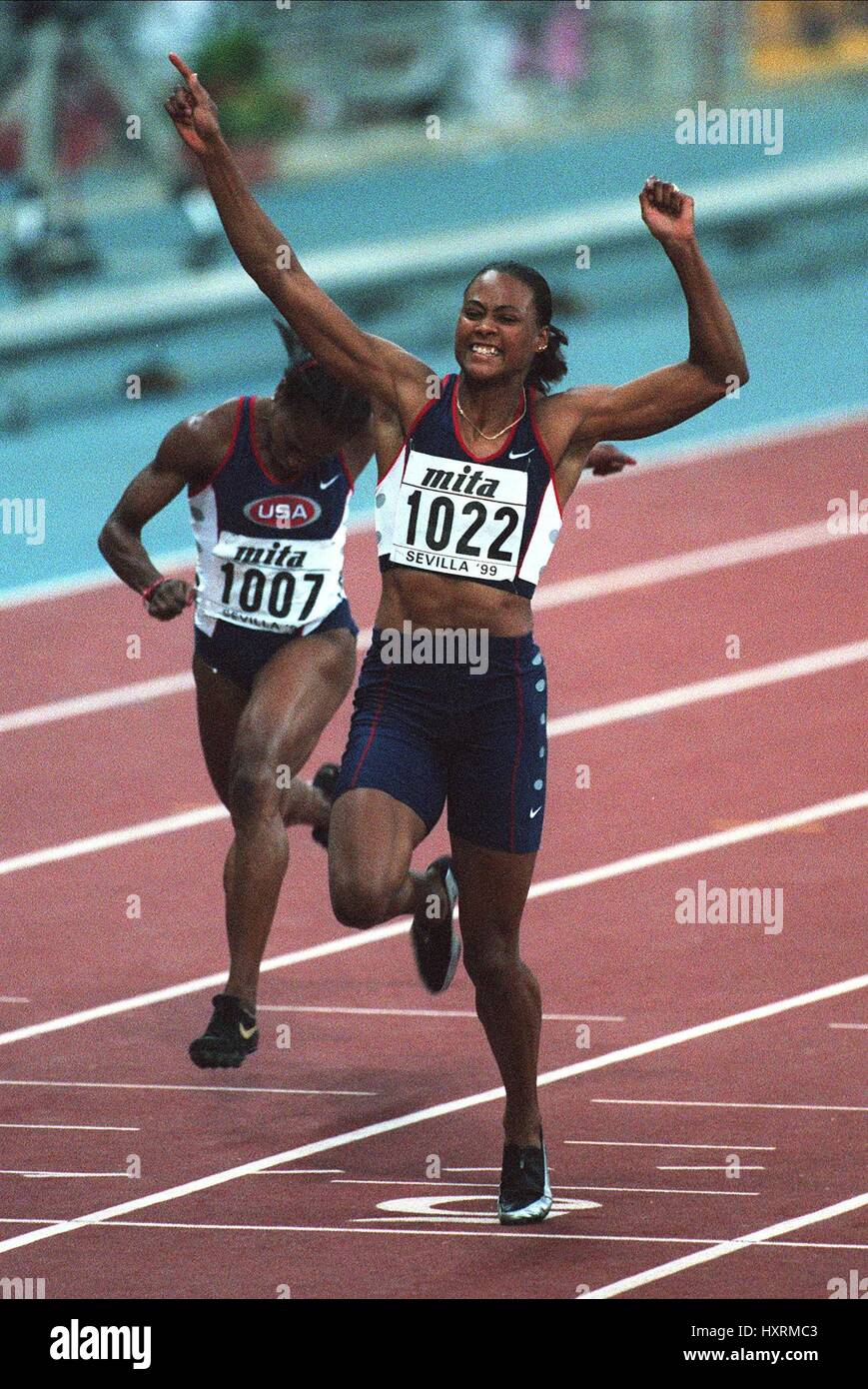 Marion jones sevilla hi-res stock photography and images - Alamy
