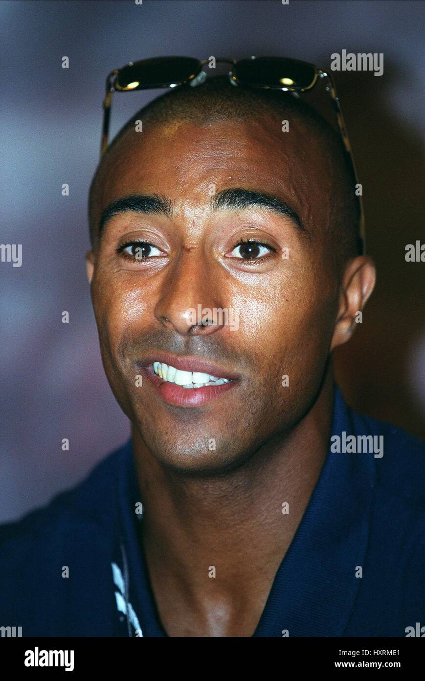 COLIN JACKSON 110 METRE HURDLES SEVILLE 1999 24 November 1999 Stock ...