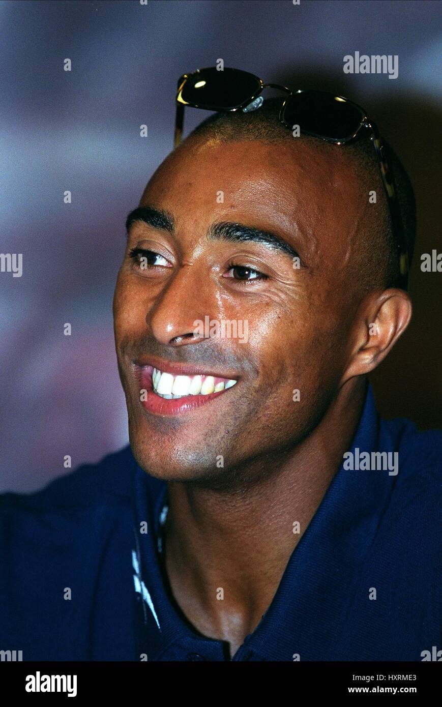 COLIN JACKSON 110 METRE HURDLES SEVILLE 1999 24 November 1999 Stock ...
