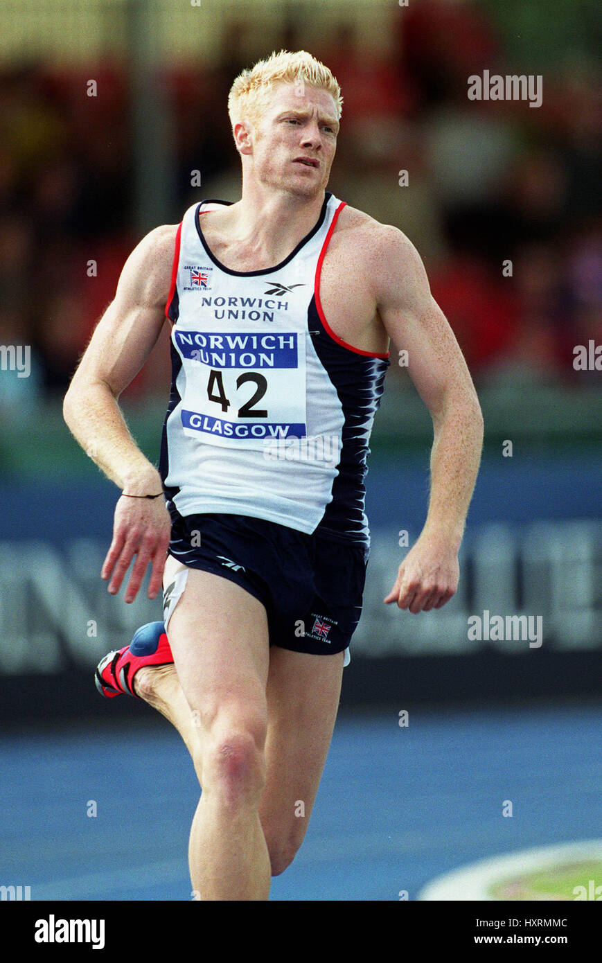 IWAN THOMAS 400 METRES SCOTSTOUN STADIUM GLASGOW SCOTLAND 02 July 2000 ...